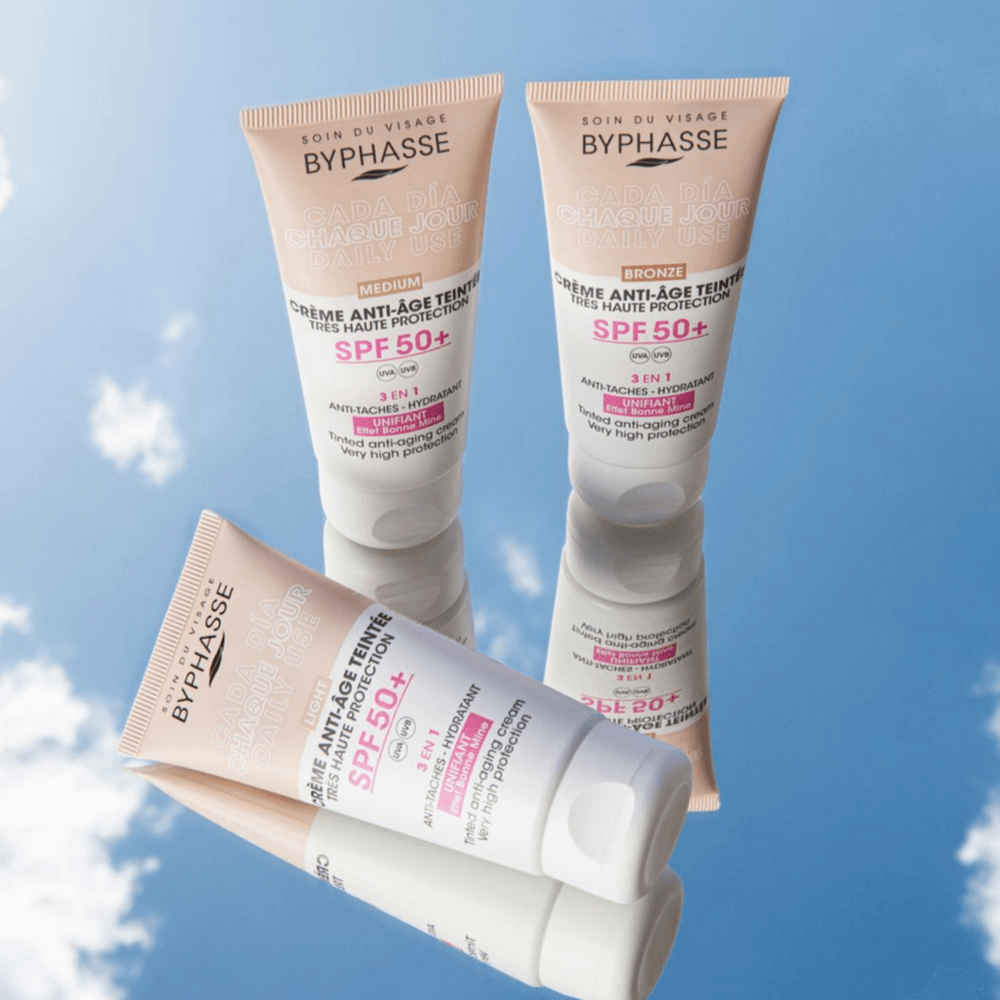 Byphasse Crema Facial Con Color Spf 50 Light - Olímpica