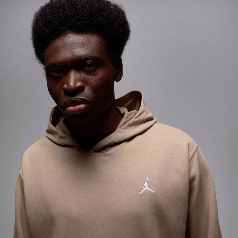 Buzo Jordan Brooklyn Fleece Hombre Color Cafe - Olímpica