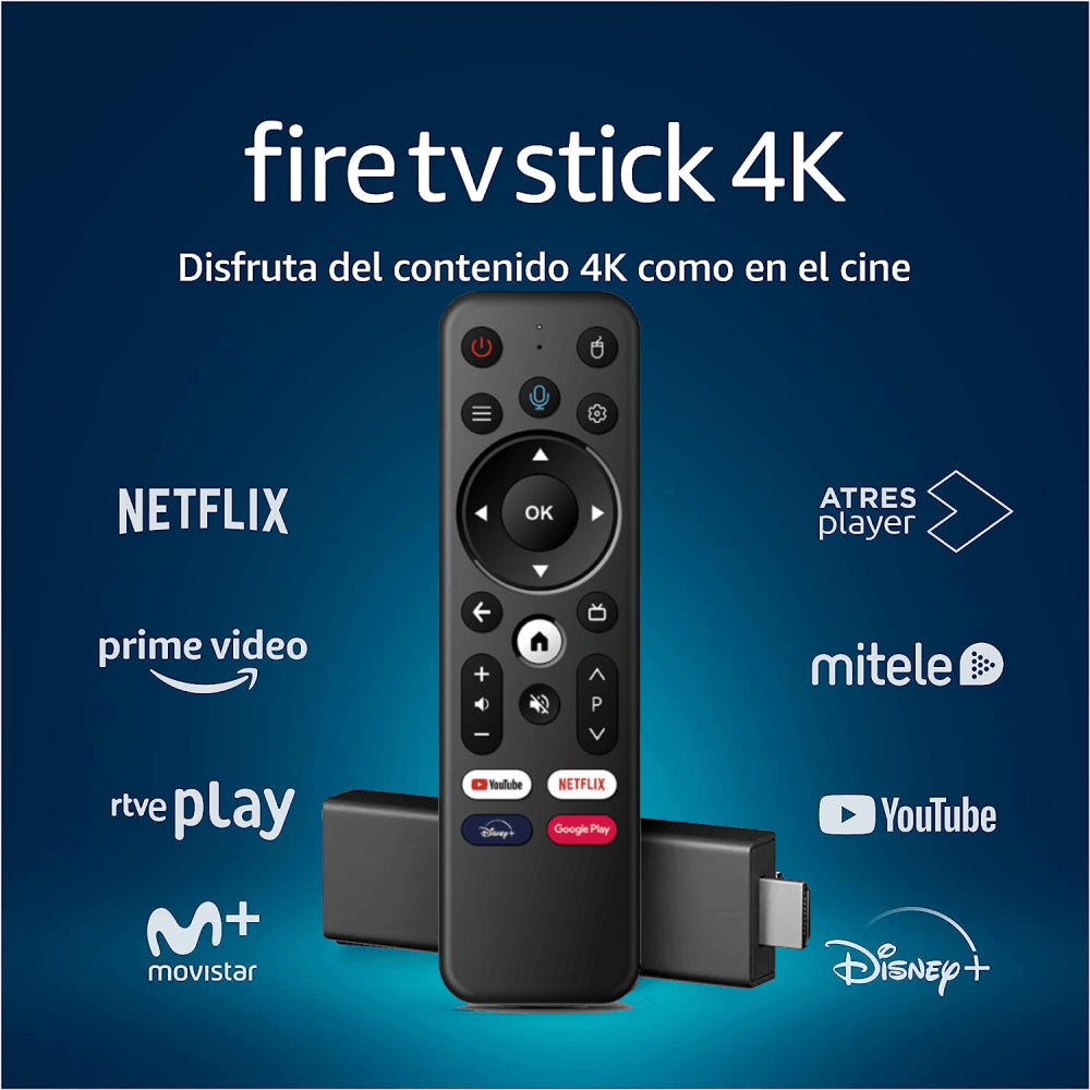Fire Tv Stick 10k 2da Gen Google Assistant Alexa Voz Wifi 5g - Olímpica