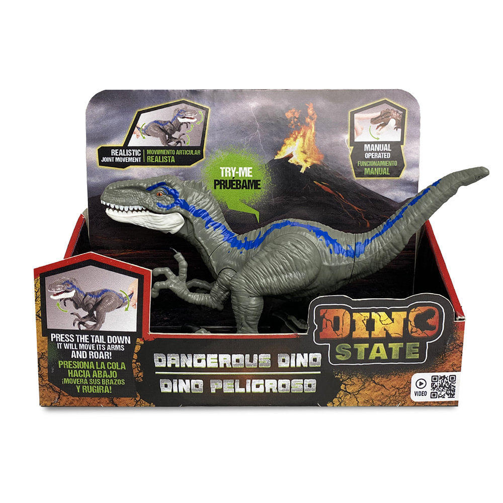 DINO STATE DINO PELIGROSO - VELOCIRAPTOR B - Olímpica
