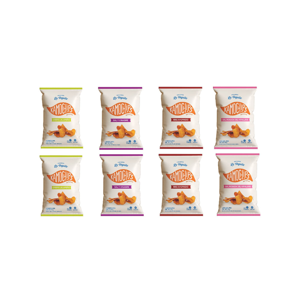PBOCA KAMOCHIPS PACK MIX 360G X8 - Olímpica