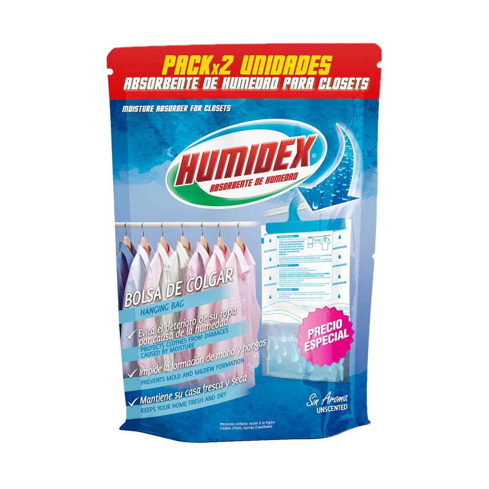 BSA HUMIDEX COLGAR NEUTRO 300g X2 - Olímpica