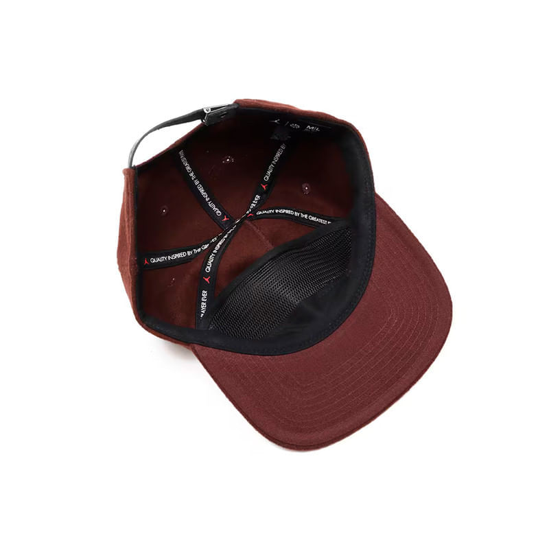 Gorra Air Jordan Pro Unstructured Hombre Color Vinotinto Blanco - Olímpica