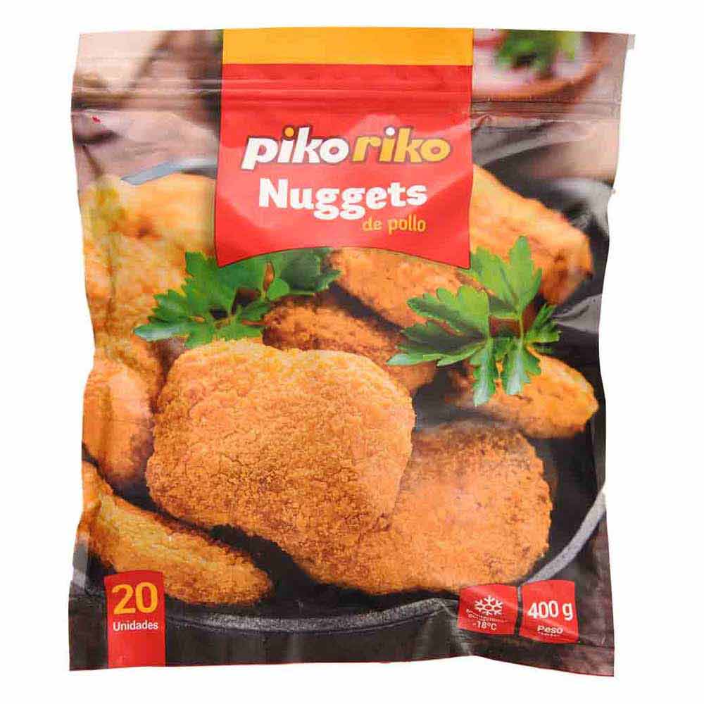 Ahorra en Nuggets Piko Riko de Pollo 400g x20 Unds - Olímpica