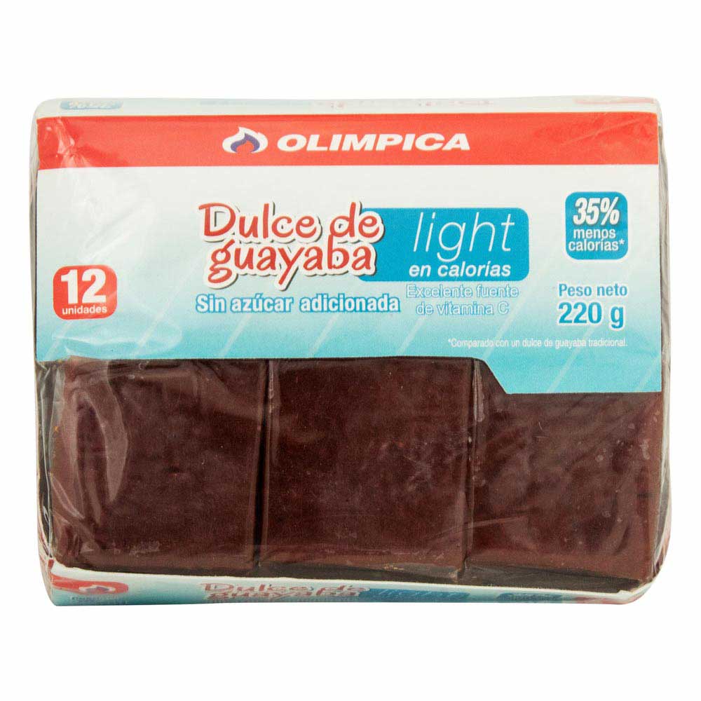 DULC GUAYAB O S/AZUC 220 g - Olímpica