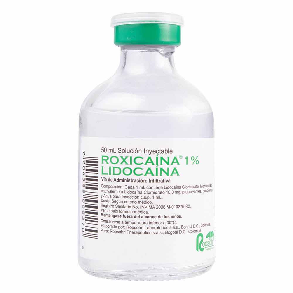 Aprovecha Roxicaina Inyectable 50ml para tu salud - Olímpica