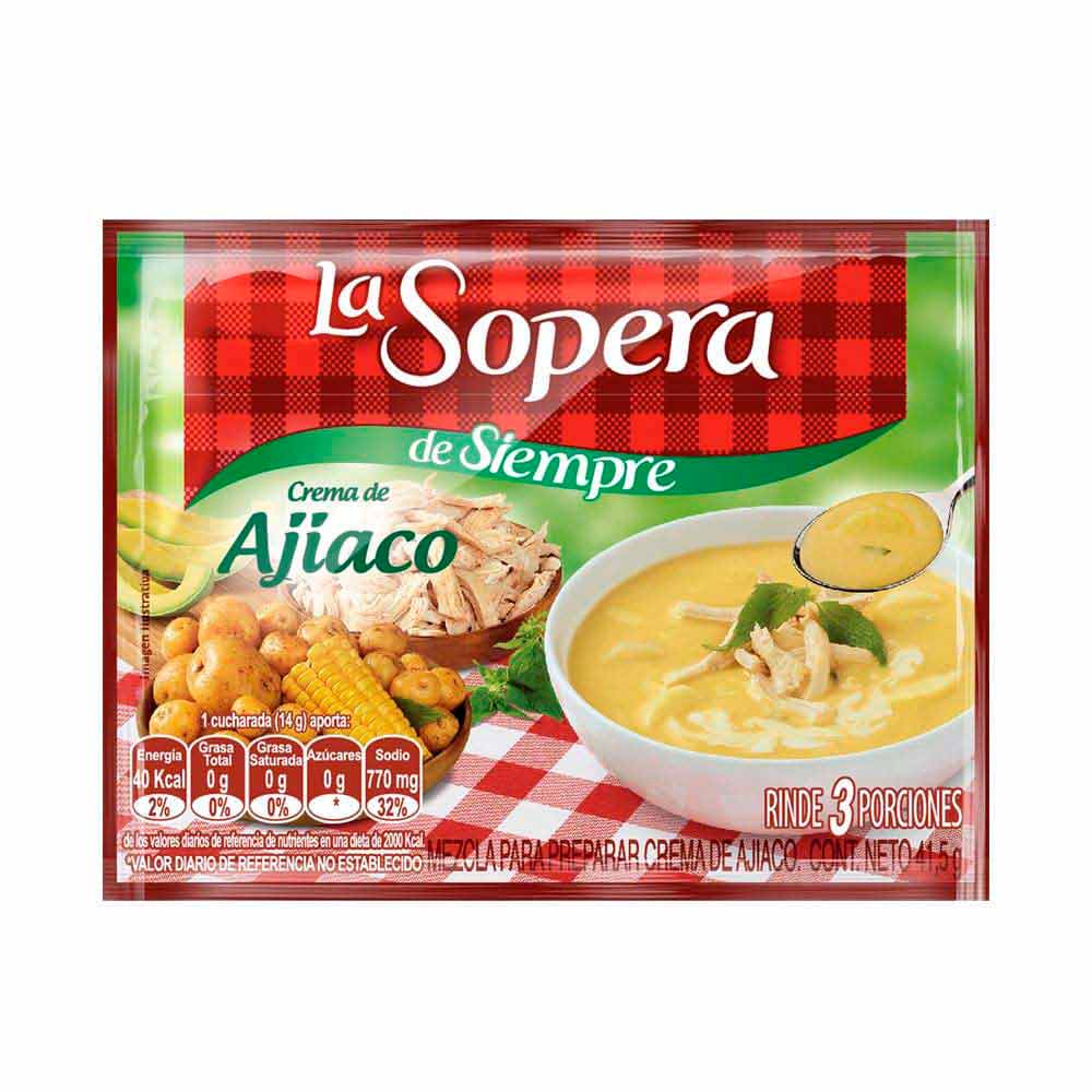 Aprovecha: Crema La Sopera Ajiaco 3 Porciones 41.5g - Olímpica