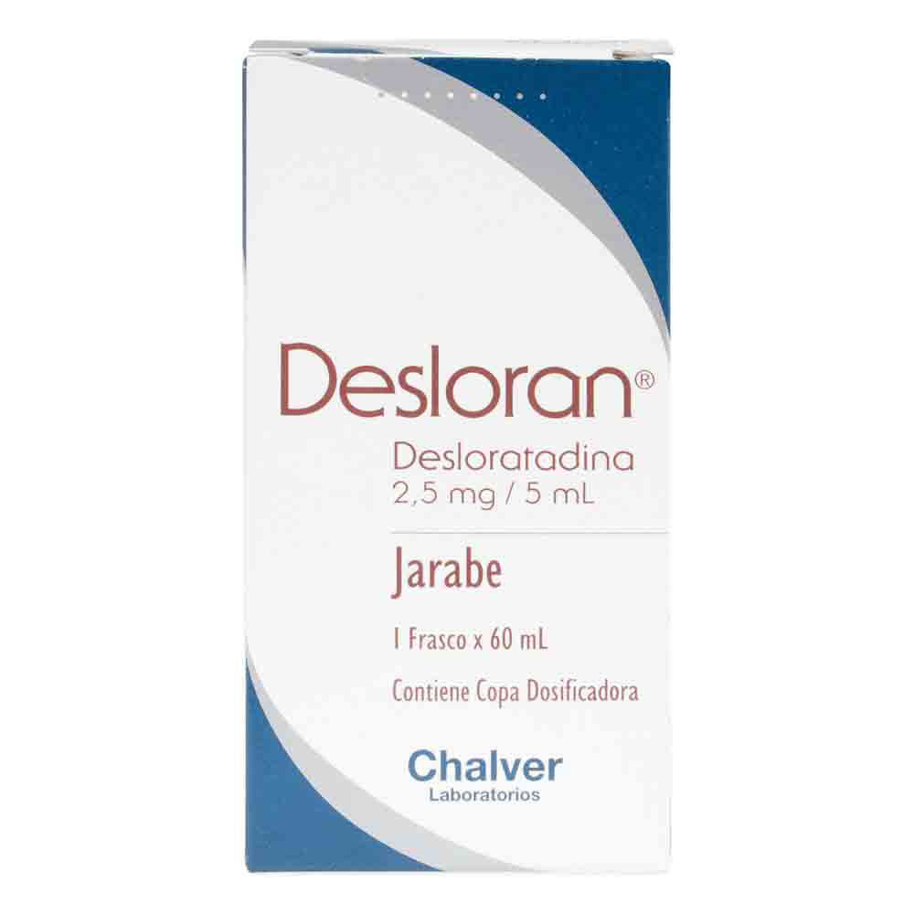 Desloran Chalver Jarabe 60 ml Alivio efectivo de alergias - Olímpica