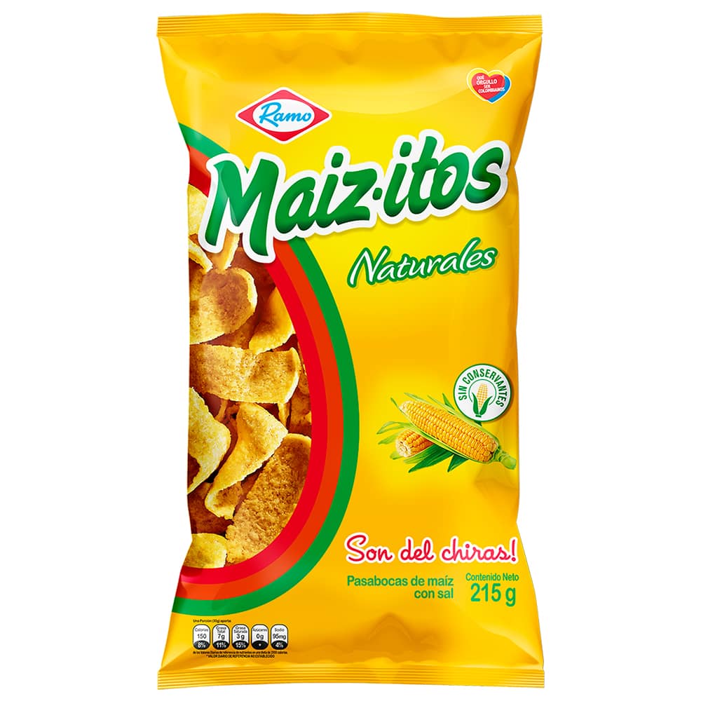 Aprovecha: Pasaboca Maizitos Ramo Natural 215 G - Olímpica