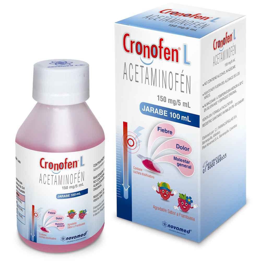 Aprovecha: Jarabe Cronofen L Novamed 100 ML Eficaz - Olímpica