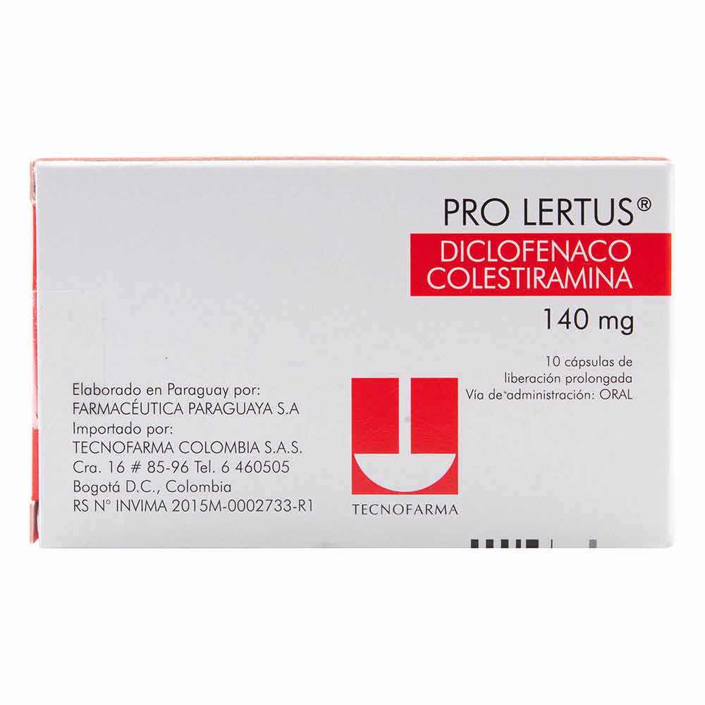 Aprovecha Pro Lertus 140 Mg: Alivio Rápido y Eficaz - Olímpica