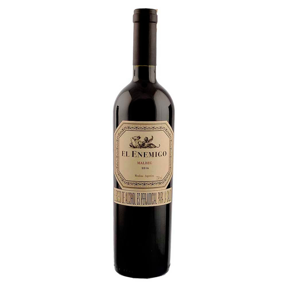 Descubre Vino Tinto El Enemigo Malbec 750 Ml Premium - Olímpica