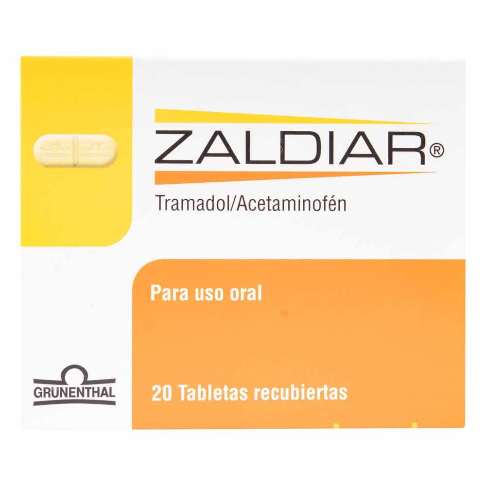 Aprovecha: Zaldiar Tramadol y Acetaminofén X20 Tabletas - Olímpica
