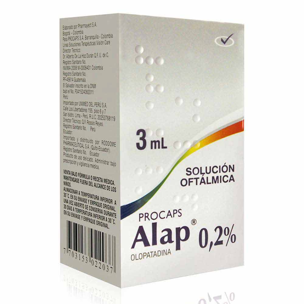Aprovecha: Alap Procaps Solución Oftálmica 3 ML - Olímpica