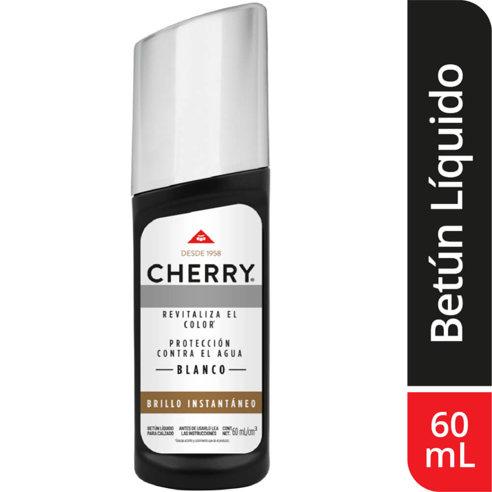 Compra Betún Cherry Líquido Blanco 60ml en Olímpica - Olímpica