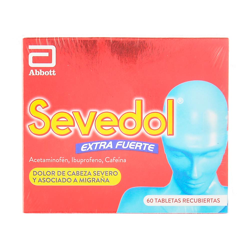 Aprovecha Sevedol Extra Fuerte 60 Tabletas para el dolor - Olímpica