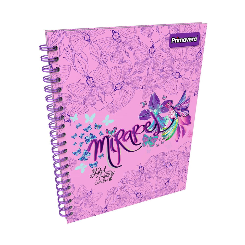 CUADERNO PRIMAVERA 105 ENCANTO CUADROS - Olímpica
