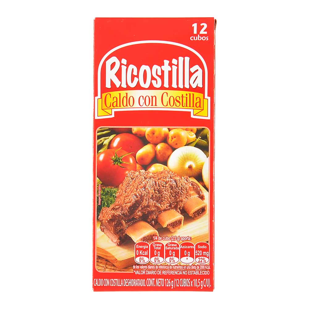 Descuento En Caldo De Costilla X 12 Unds Ricostilla Olímpica
