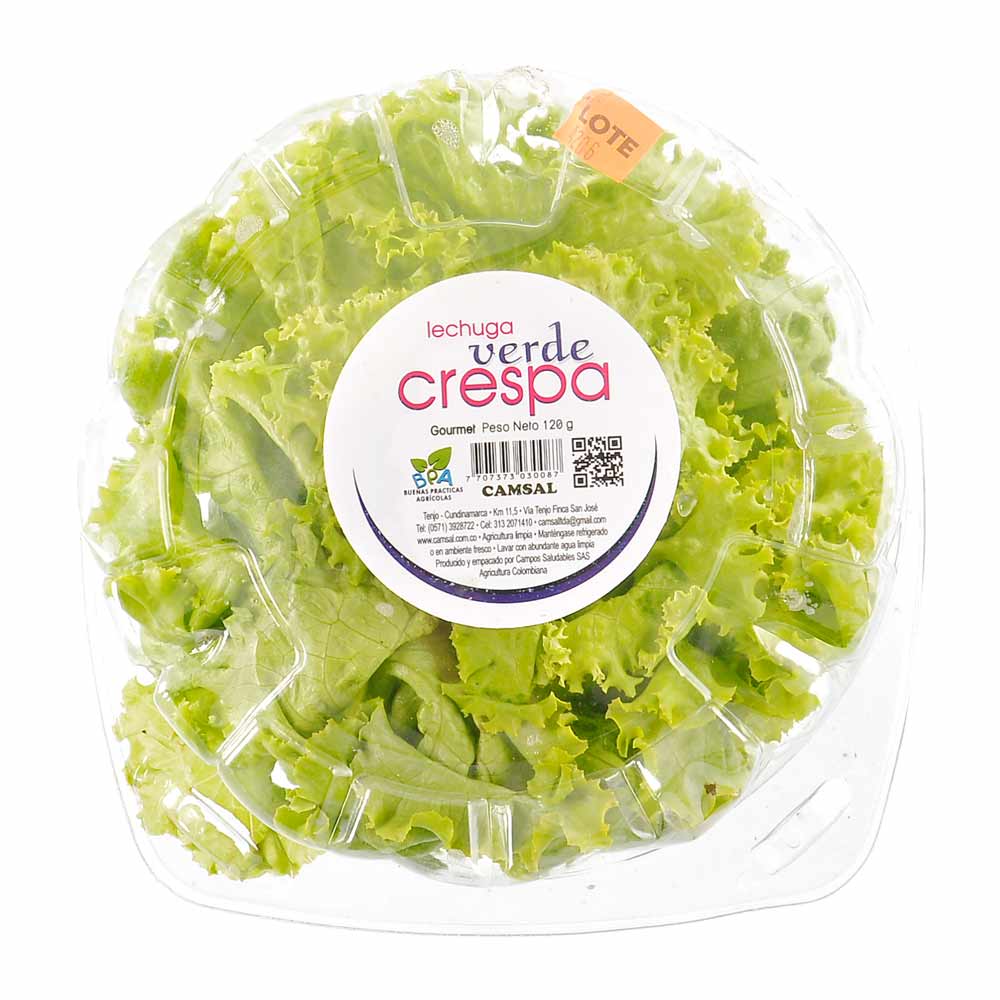 LECHUGA VDE CESP PET CAMSAL 120G - Olímpica