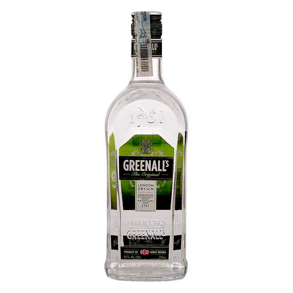GINEBRA BULLDOG GREENALLS GIN 750ML - Olímpica