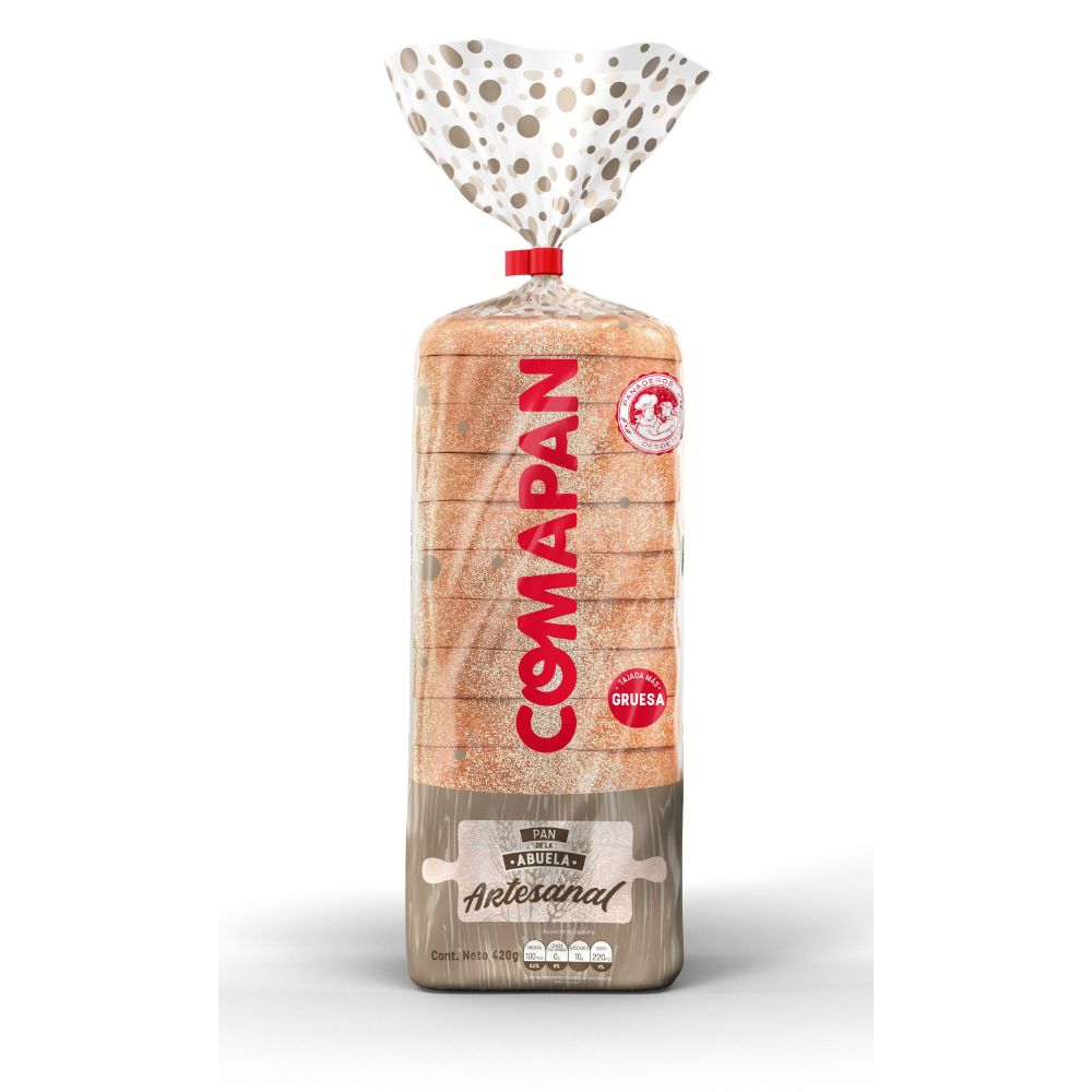 Oferta Pan Comapan Tajado De La Abuela Artesanal 420 G - Olímpica
