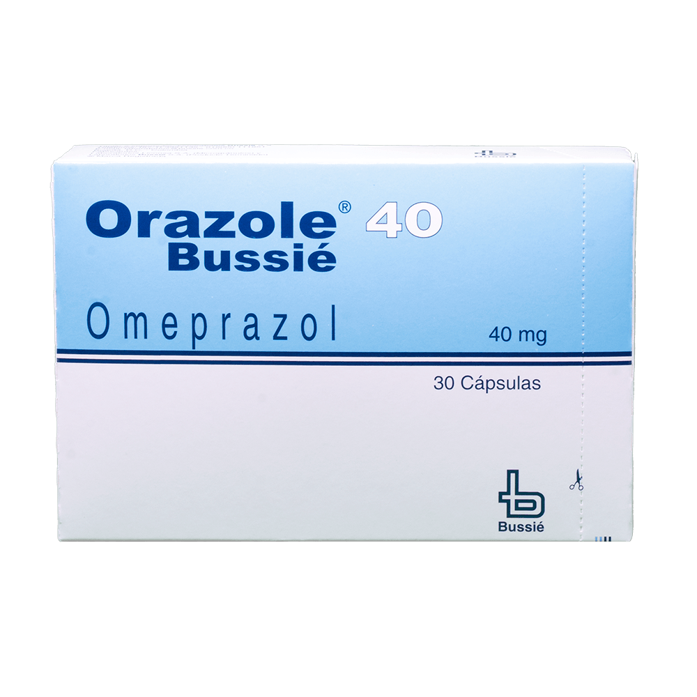 ORAZOLE 40 MG CAJA X 30 CAPSULAS - Olímpica