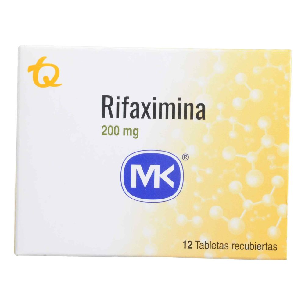 RIFAXIMINA 200 MG CJ X 12 TAB MK - Olímpica