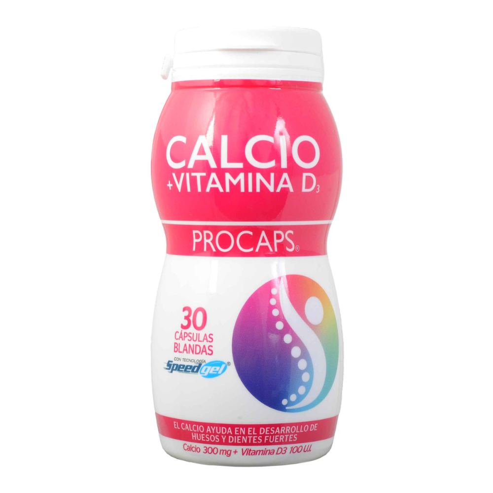 CALCIO VITAMINA D3 FCO X 30 CAP - Olímpica