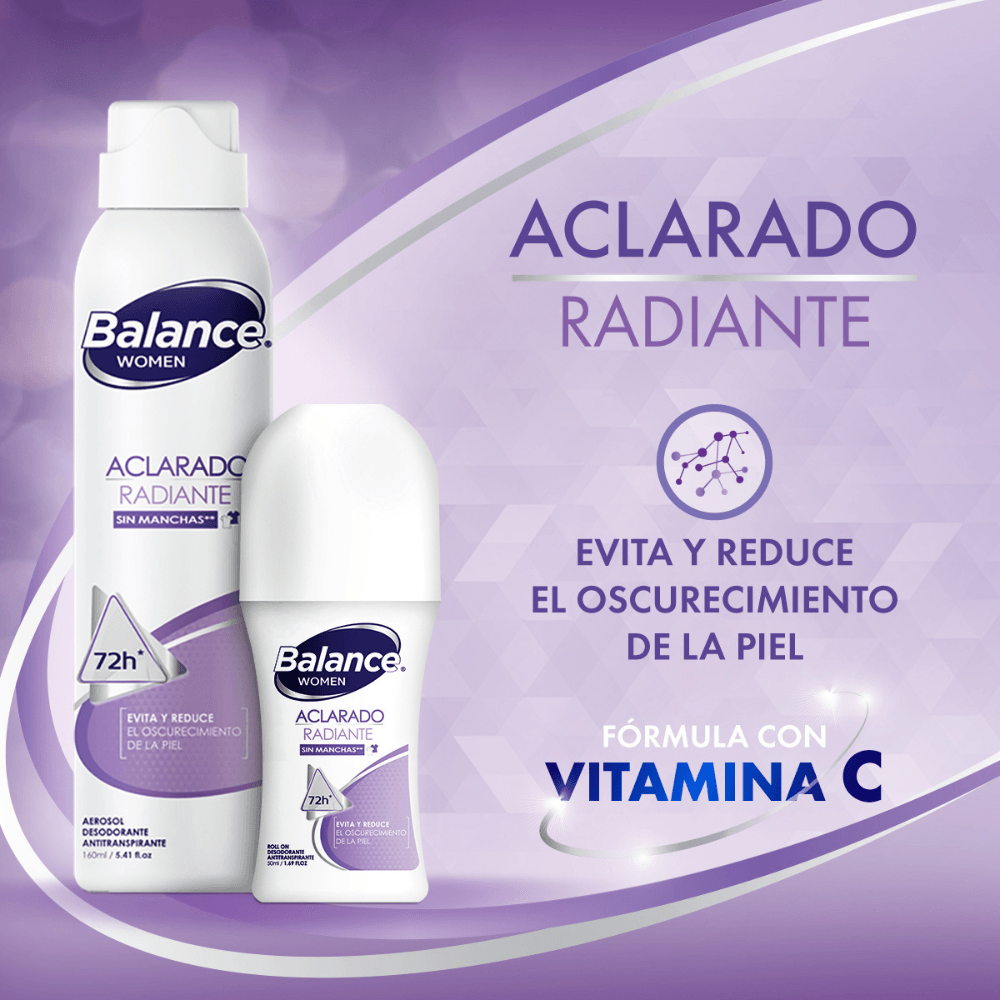 DEO BALANCE ROLL ON WOMEN ACLAR 50ML - Olímpica