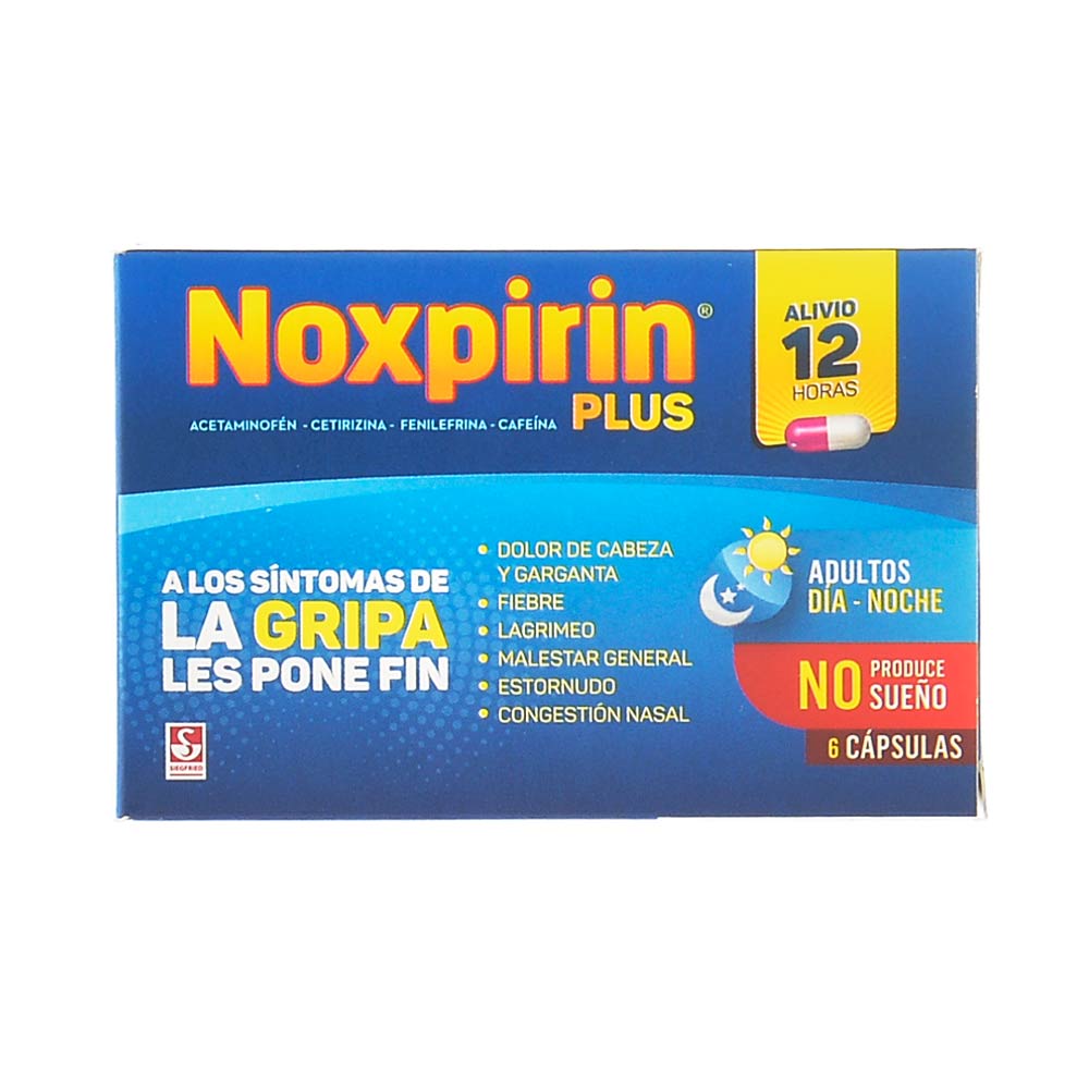 Aprovecha Noxpirin Gripa Plus: Alivio Rápido y Efectivo - Olímpica