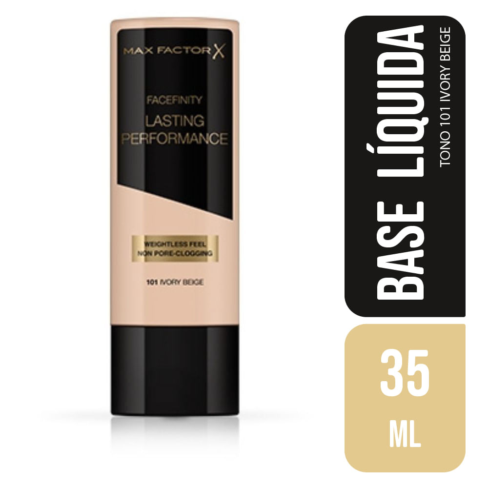 Base Lasting Performance Ivory Max Factor Tono Beige - Olímpica