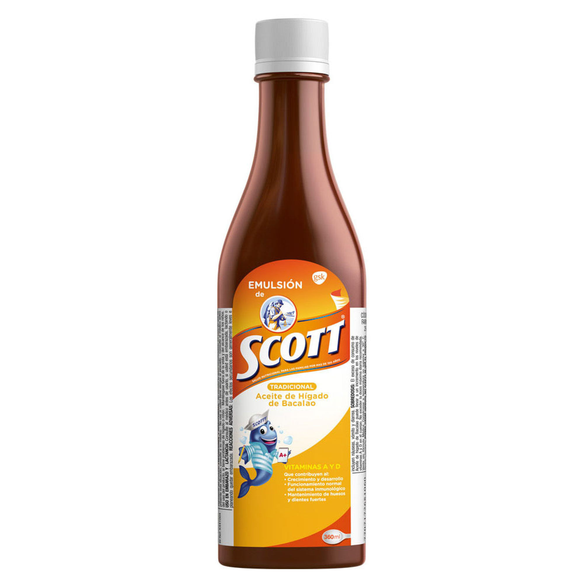 Descubre Emulsión De Scott Multivitamínico 360 ml - Olímpica