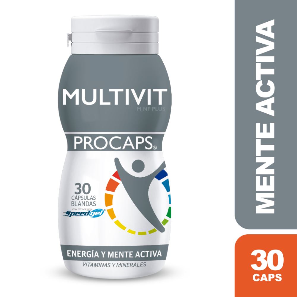 MULTIVIT M NF PLUS FRASCO X 30 CAPSULAS - Olímpica
