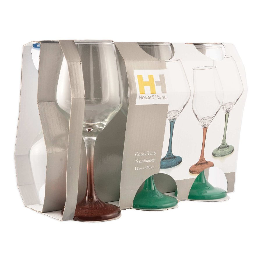 COPA H&H BRUNELO PATA COLOR X6 UN - Olímpica