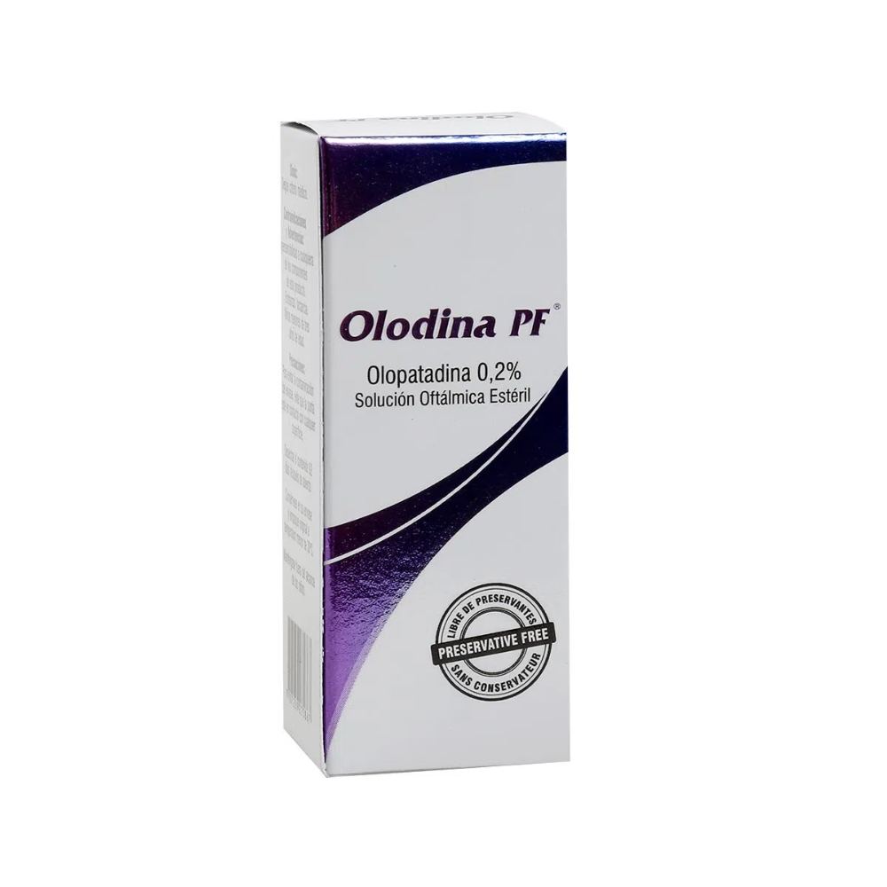 Aprovecha: Olodina PF Solución Oftálmica 5 ML Eficaz - Olímpica