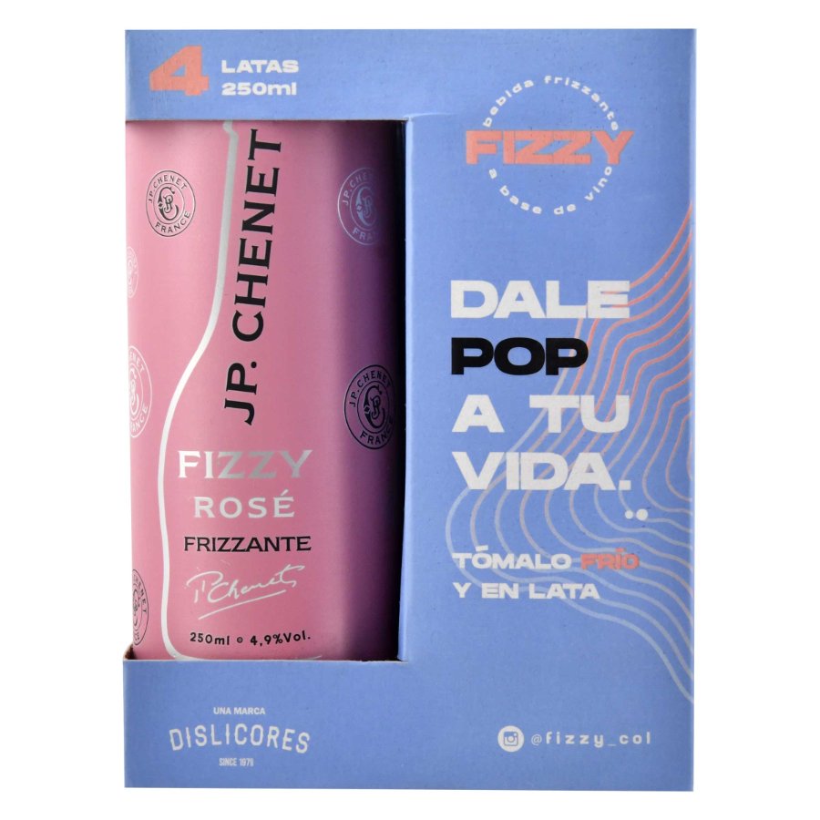 COCTEL FIZZY FRIZZANTE 250ML X4 - Olímpica