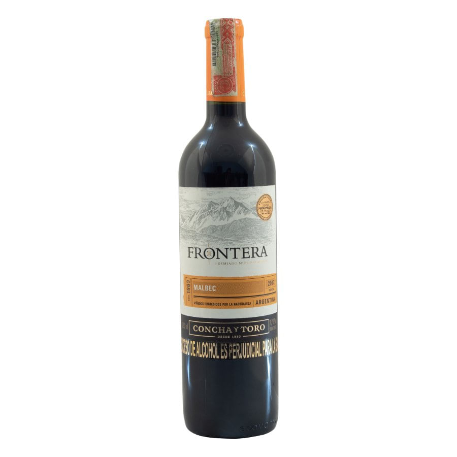 VINO FRONTERA MALBEC 750 ML - Olímpica