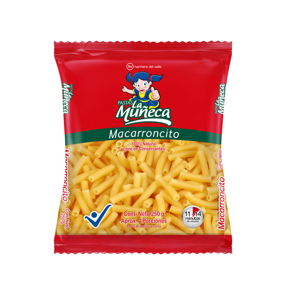 PASTA MACARR LA MUÑECA 250 g - Olímpica