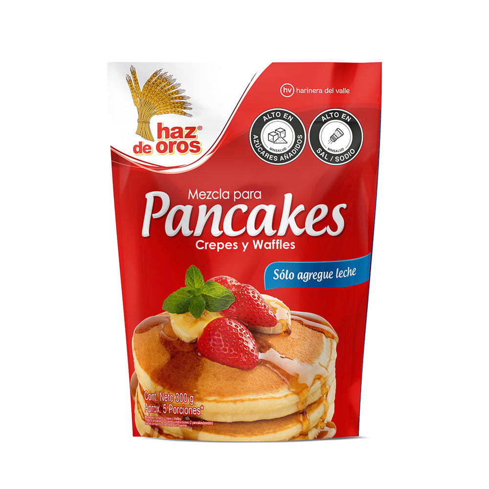 MEZC HAZ DE ORO PANCAKES 300 g - Olímpica